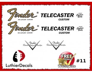 Guitar Decals Restoration Logos - Check all the decals