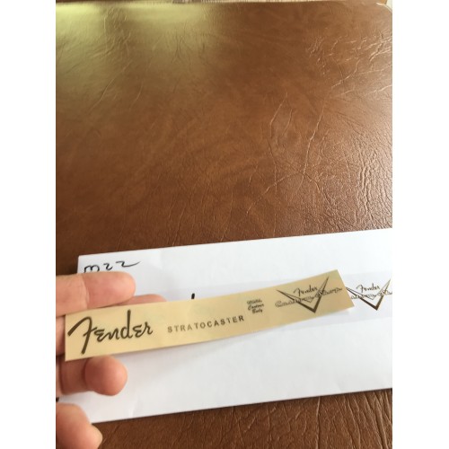 Guitar Decals Restoration Logos - Fender Stratocaster Guitar Decal 3D ...