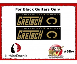 Guitar Decals Restoration Logos - Gretsch Decals